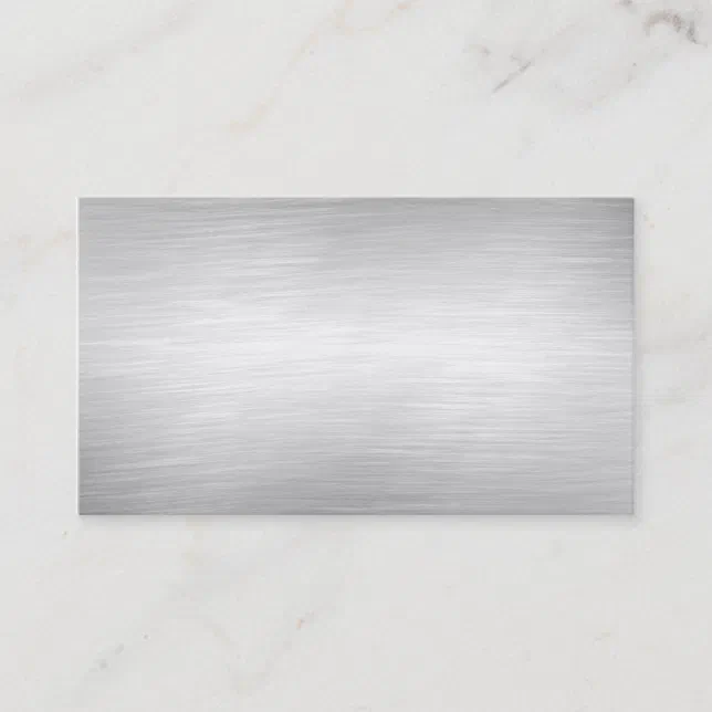 Metal Background Business Cards | Zazzle