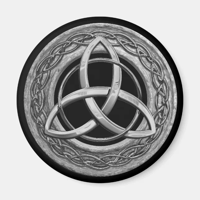 Metal Celtic Trinity Knot Magnet | Zazzle