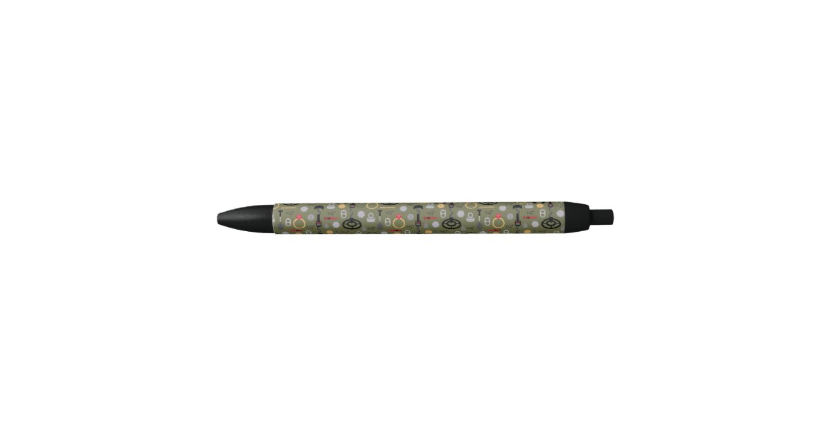 Metal Detecting Black Ink Pen | Zazzle