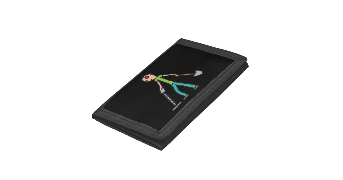 Metal Detecting Detectorist Trifold Wallet | Zazzle