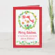 Metal Detecting Merry Christmas Coins Custom Name Holiday Card | Zazzle