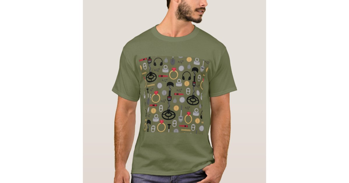 Metal Detecting T-Shirt | Zazzle