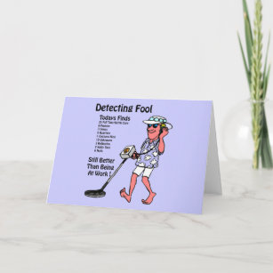 Metal Detecting Cards | Zazzle