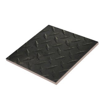 Metal Diamond Plate Tile | Zazzle