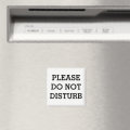 METAL DOOR MAGNET "DO NOT DISTURB" | Zazzle