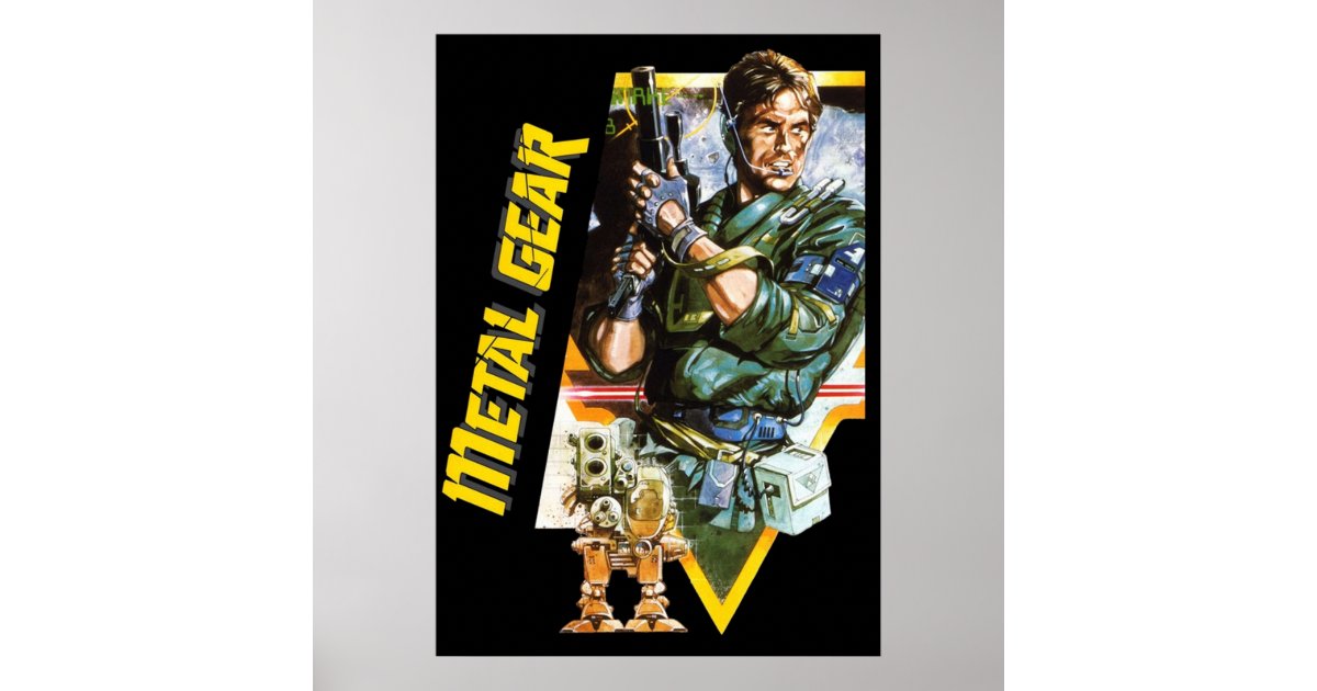 Metal Gear Poster | Zazzle