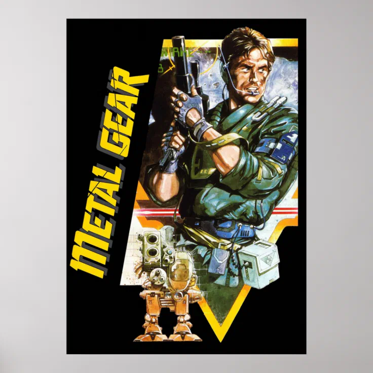 Metal Gear Poster | Zazzle