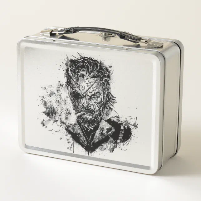Metal Gear Solid Legendary Soldier Men's Metal Lunch Box | Zazzle