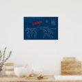 Metal Gear Solid Rex Blueprints Poster | Zazzle
