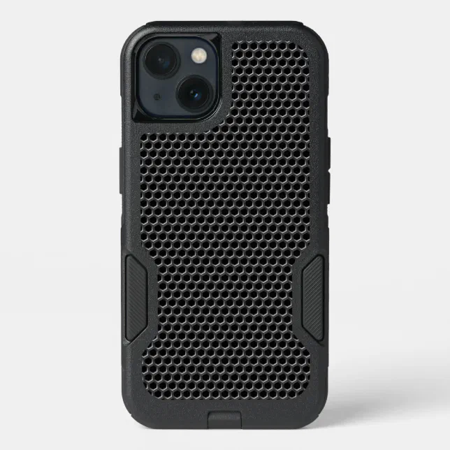 Metal grid pattern - background otterbox iPhone case | Zazzle