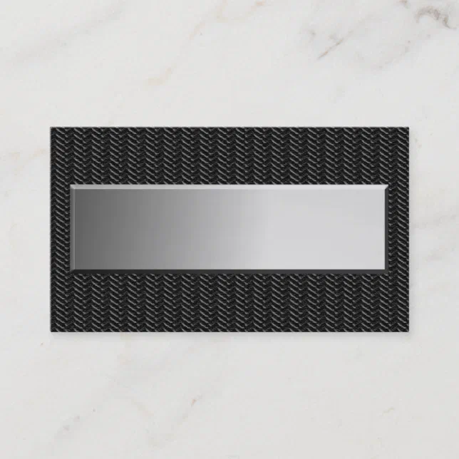 Metal Look Business Cards | Zazzle