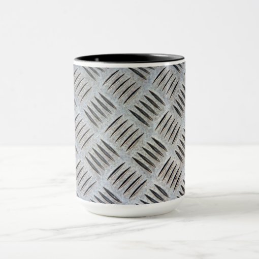 Metal Plate Texture Mug | Zazzle