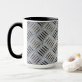 Metal Plate Texture Mug | Zazzle
