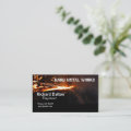 Metal works business card | Zazzle