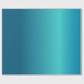 Metallic Blue Wrapping Paper | Zazzle