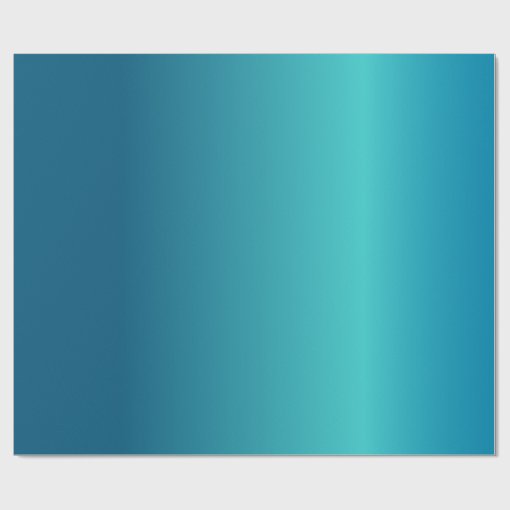 Metallic Blue Wrapping Paper | Zazzle