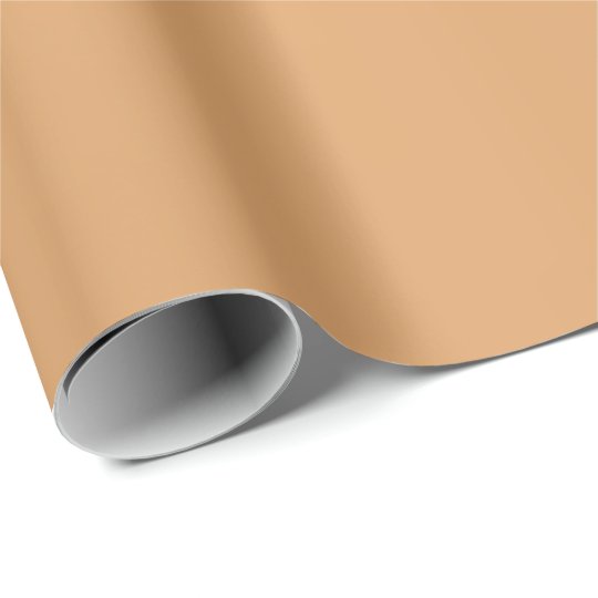 Metallic Bronze-Colored Wrapping Paper | Zazzle.com