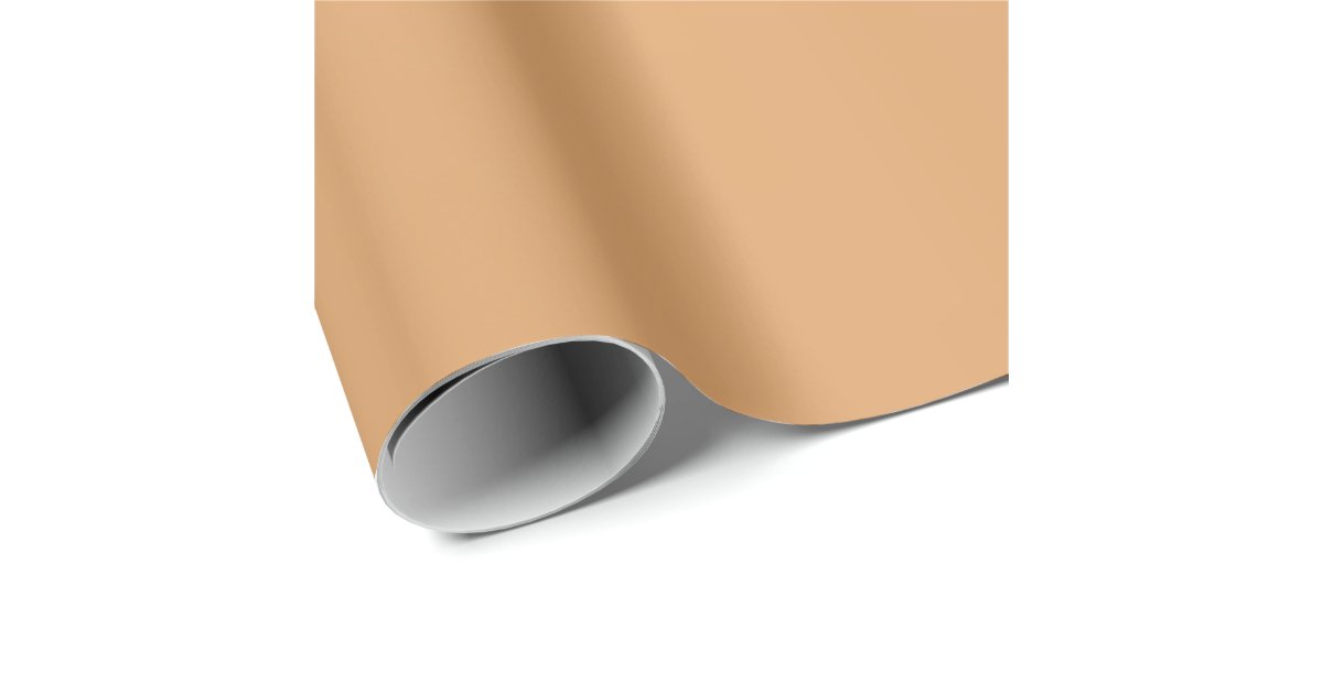 Metallic Bronze-Colored Wrapping Paper | Zazzle