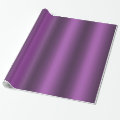 Metallic Purple Wrapping Paper | Zazzle