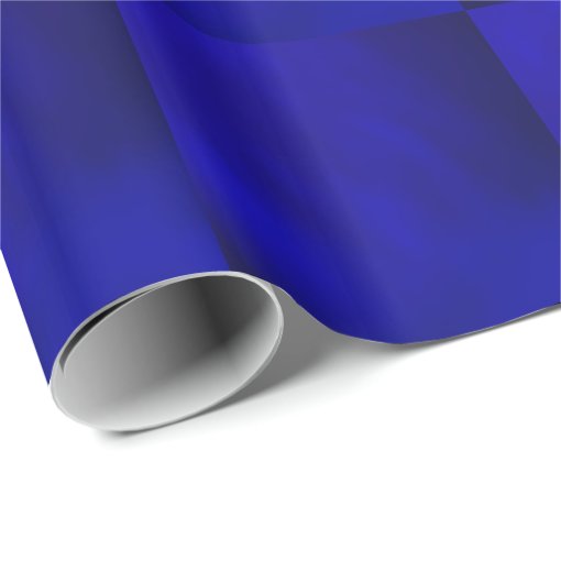 Metallic Royal Blue Wrapping Paper | Zazzle
