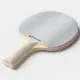 Metallic Silver Image Brushed Aluminum Look Ping Pong Paddle | Zazzle