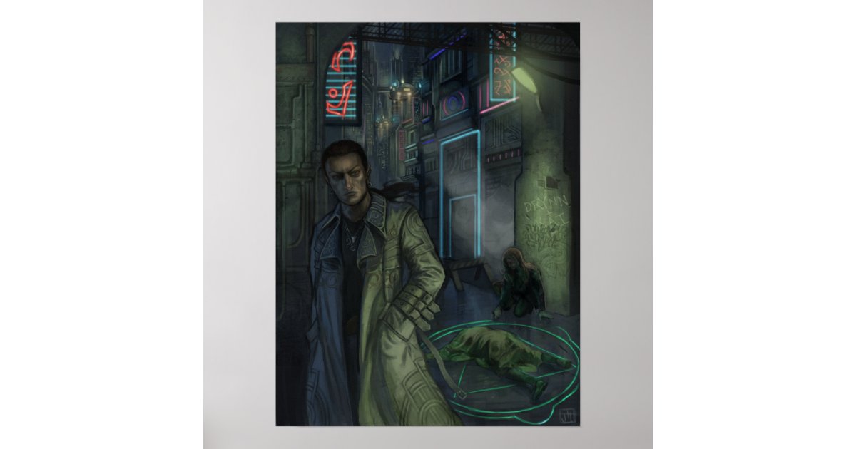 Metamor City: Scene of the Crime Poster | Zazzle