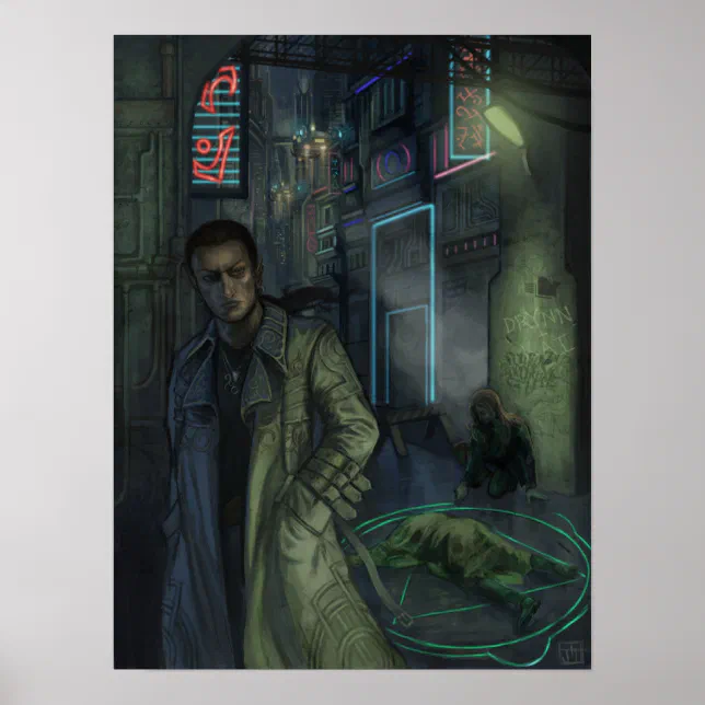 Metamor City: Scene of the Crime Poster | Zazzle