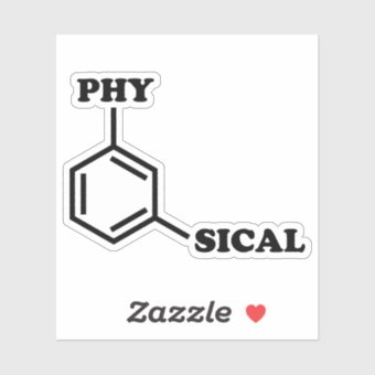 Metaphysical Humor Sticker | Zazzle