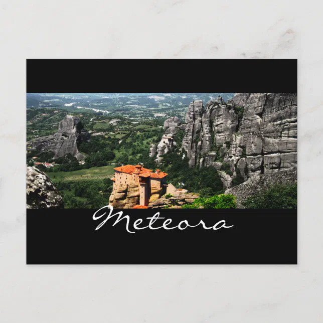 Meteora Greece Postcard | Zazzle