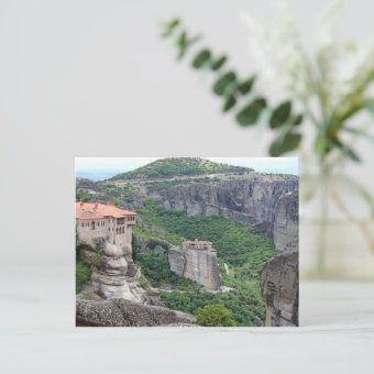 Meteora Monastery 2 Postcard | Zazzle
