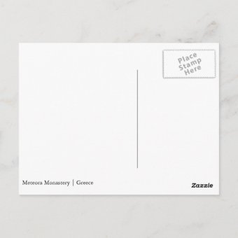 Meteora Monastery 2 Postcard | Zazzle