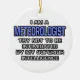 Meteorologist Joke ... Superior Intelligence Ceramic Ornament | Zazzle