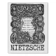 method in MADNESS philosophy quote by Nietzsche Faux Canvas Print | Zazzle