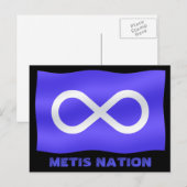Metis Flag Postcards Metis First Nations Cards | Zazzle