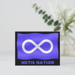 Metis Flag Postcards Metis First Nations Cards | Zazzle