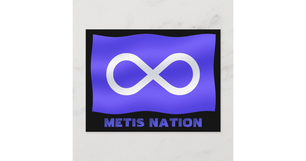 Metis Flag Postcards Metis First Nations Cards | Zazzle