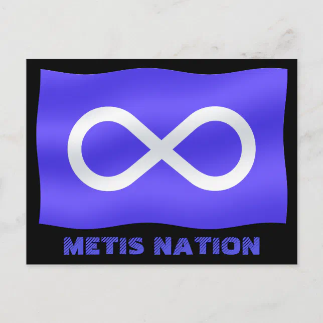 Metis Flag Postcards Metis First Nations Cards | Zazzle