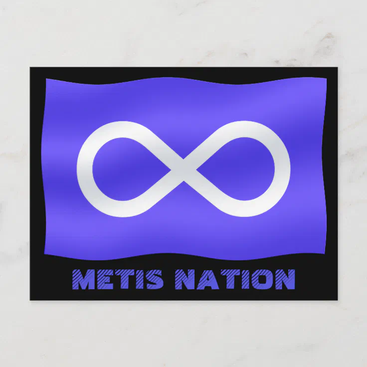 Metis Flag Postcards Metis First Nations Cards | Zazzle