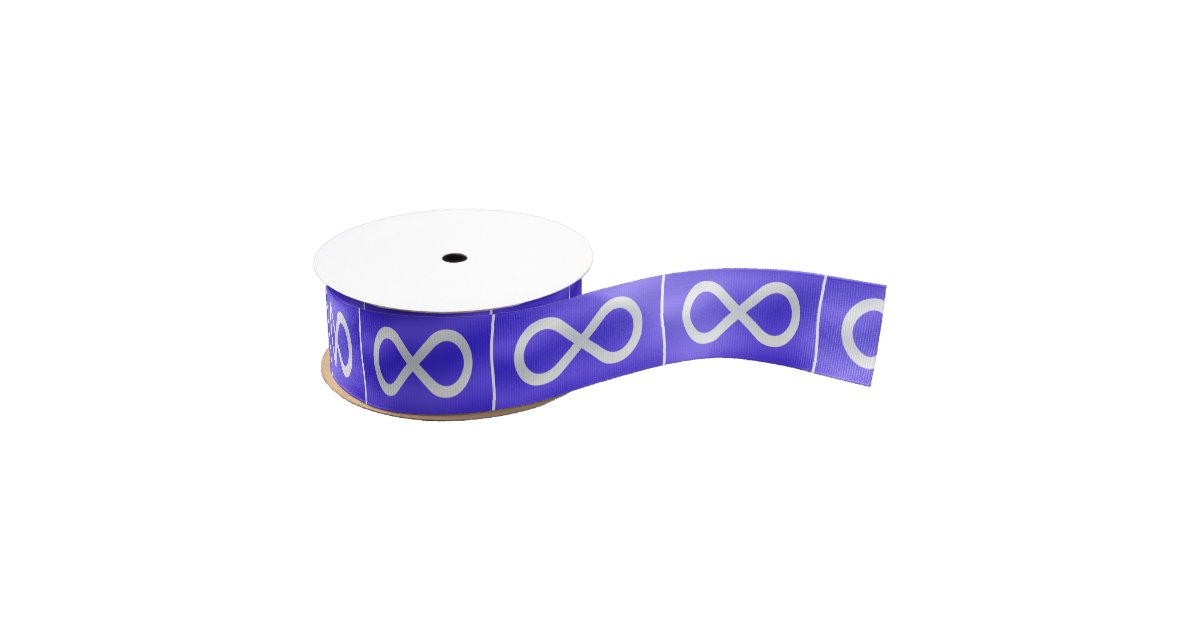 Metis Flag Ribbon Paper Custom First Nation Ribbon | Zazzle