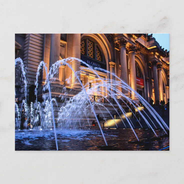 Metropolitan Museum of Art (the MET) Photo Postcard | Zazzle