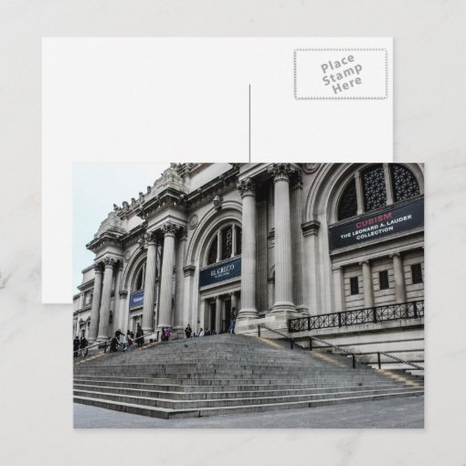 Metropolitan Museum of Art (the MET) Photo Postcard | Zazzle