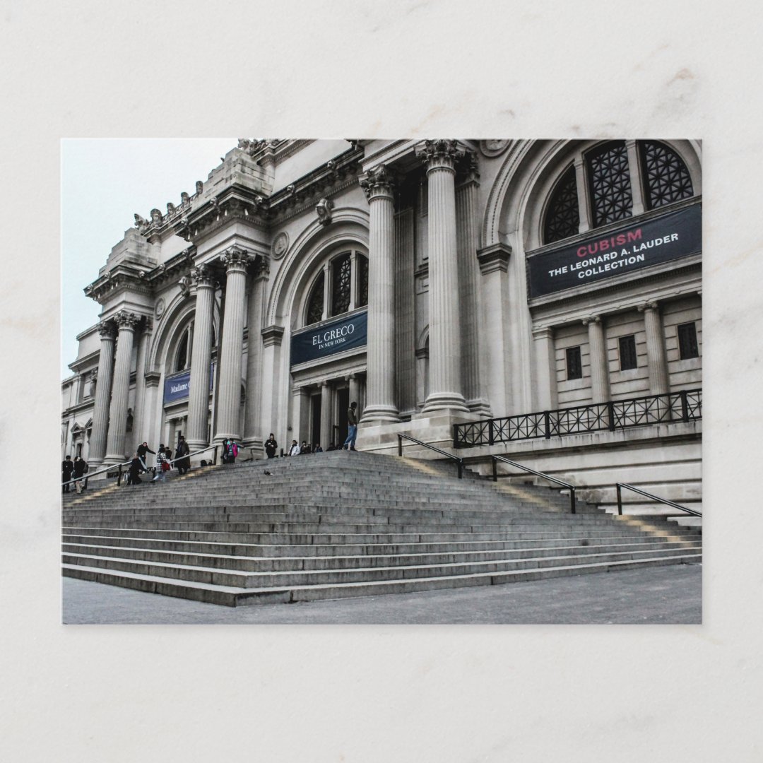 Metropolitan Museum of Art (the MET) Photo Postcard | Zazzle