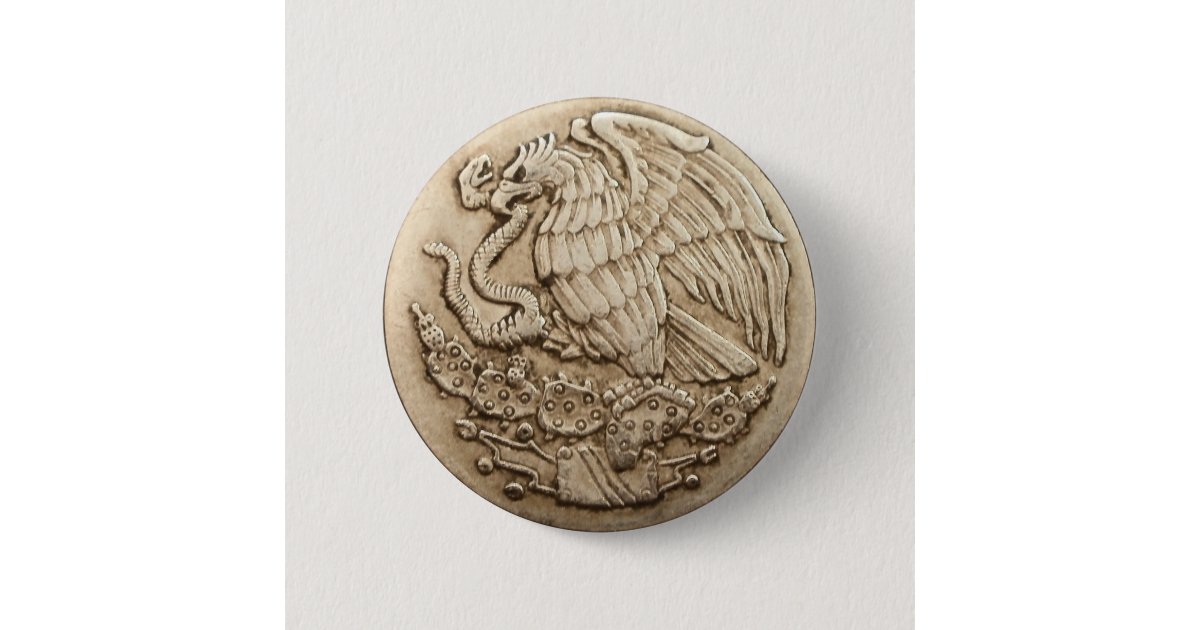 Mexican eagle button | Zazzle