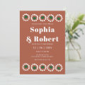 Mexican Fiesta Boho Barro Wedding Invitation | Zazzle
