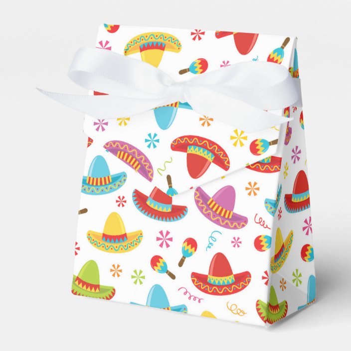 Mexican Fiesta Favor Box | Zazzle.com