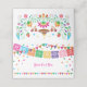 Mexican Fiesta Floral Otomi Confetti Party Decor Place Card | Zazzle
