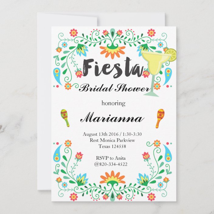Mexican Fiesta Party Invitation | Zazzle.com