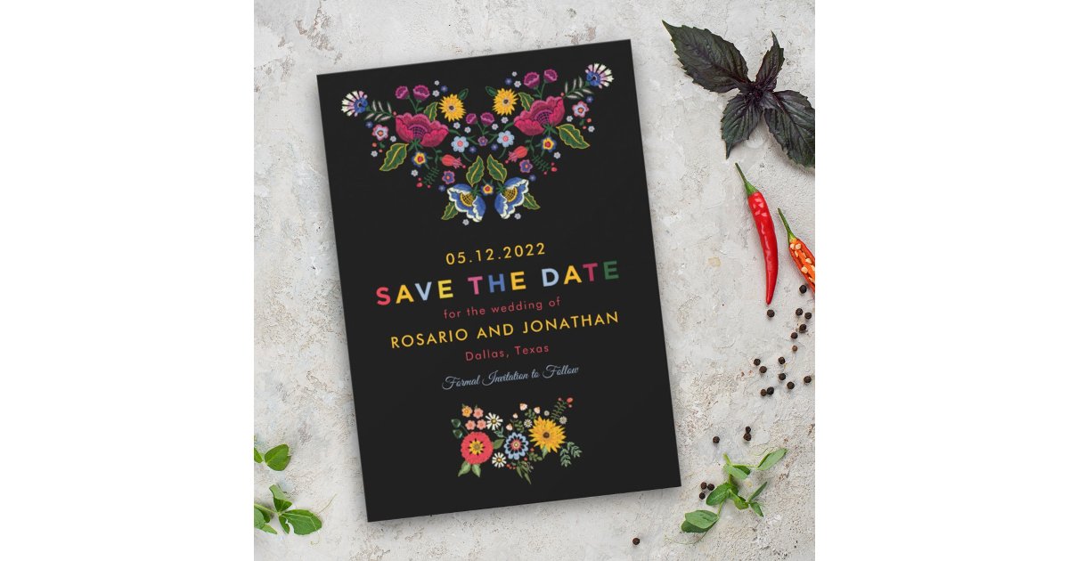 Mexican Fiesta Save The Date | Zazzle
