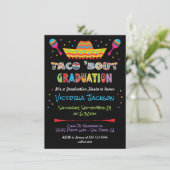Mexican Fiesta taco bout Graduation Party Invitation | Zazzle