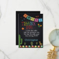MEXICAN FIESTA THANK YOU CARD | Zazzle